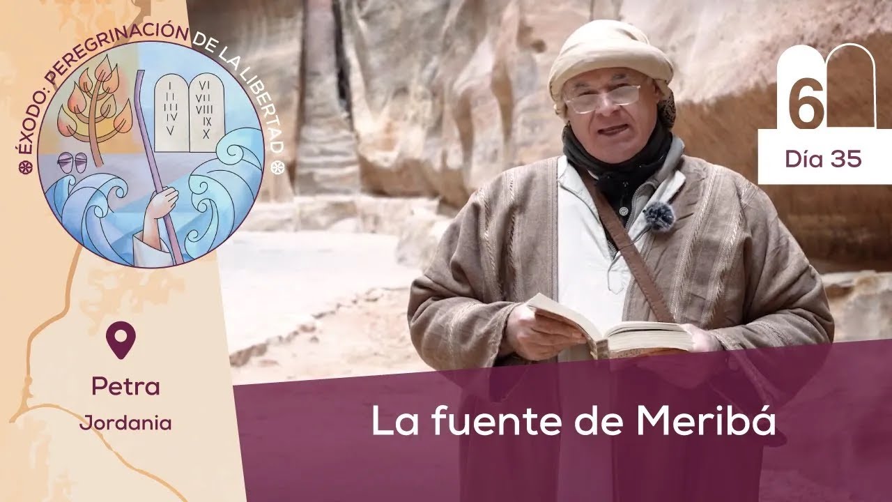 Día 35: La fuente de Meribá 📍Petra, Jordania | Éxodo:Peregrinación de ...