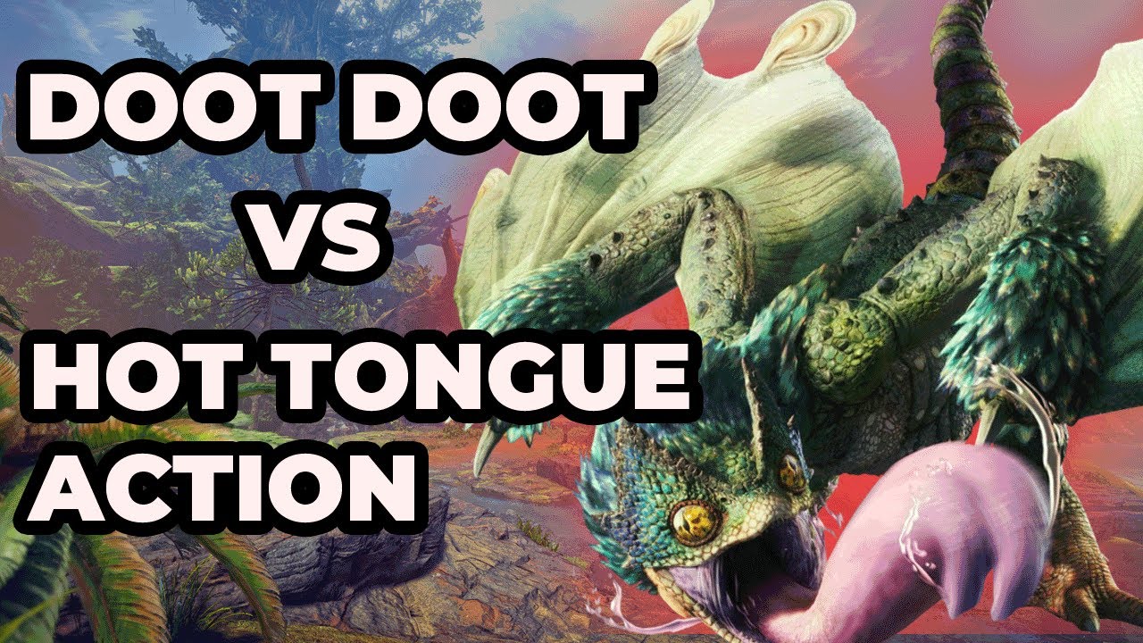 HOT TONGUE ACTION | MHW: Iceborne Hunting Horn Gameplay - YouTube
