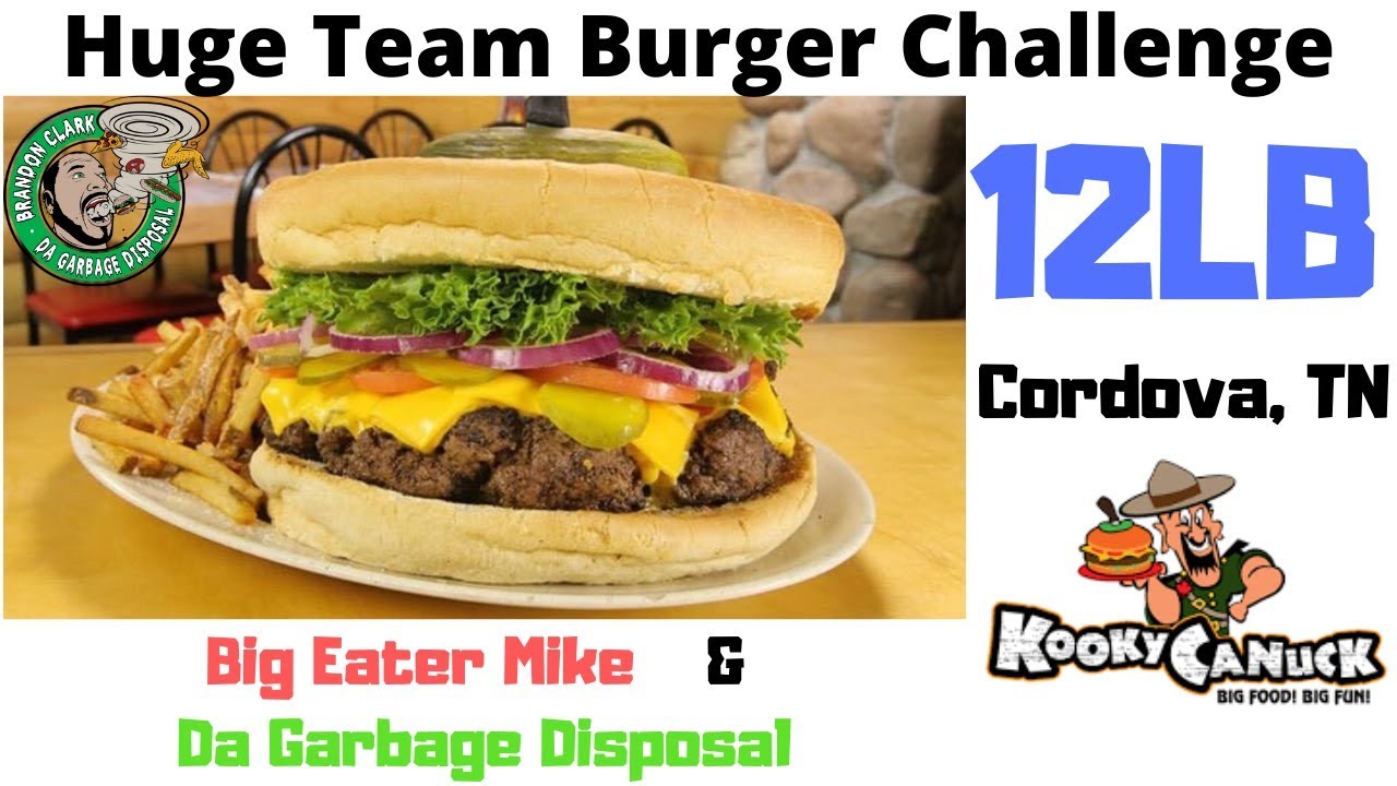 12LB King Kookamonga Burger Challenge | Kooky Canuck - YouTube