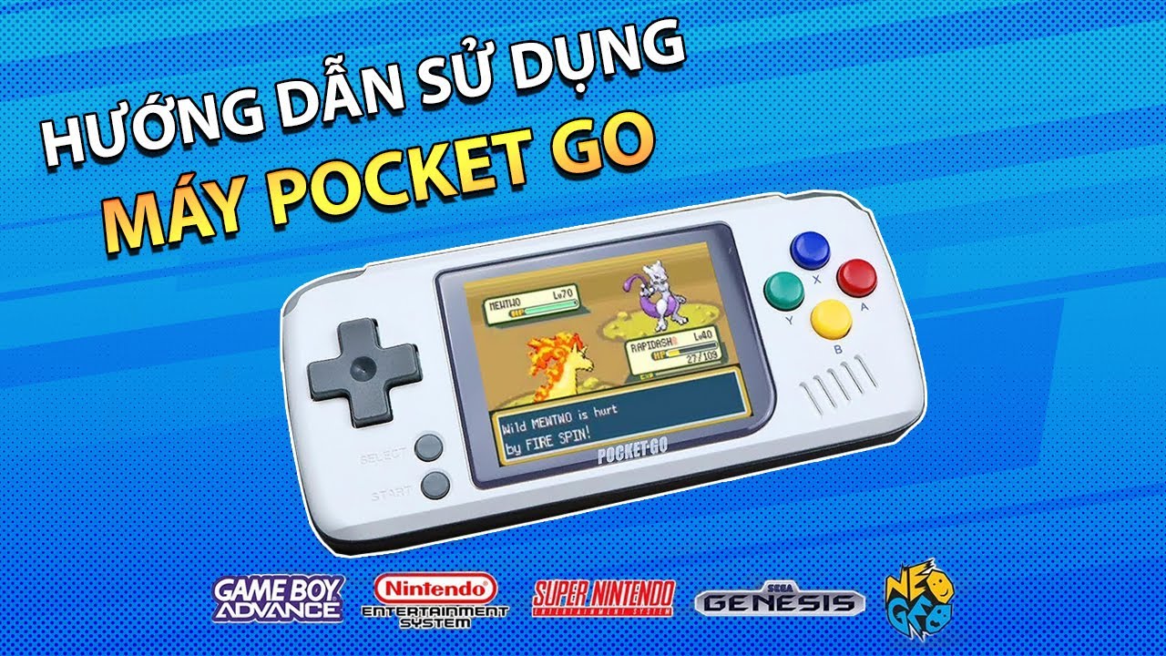 Hướng dẫn sử dụng máy chơi game Pocket Go - YouTube