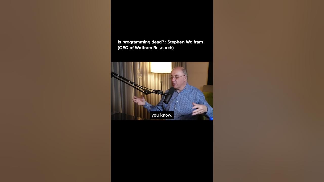 Is programming dead? - YouTube