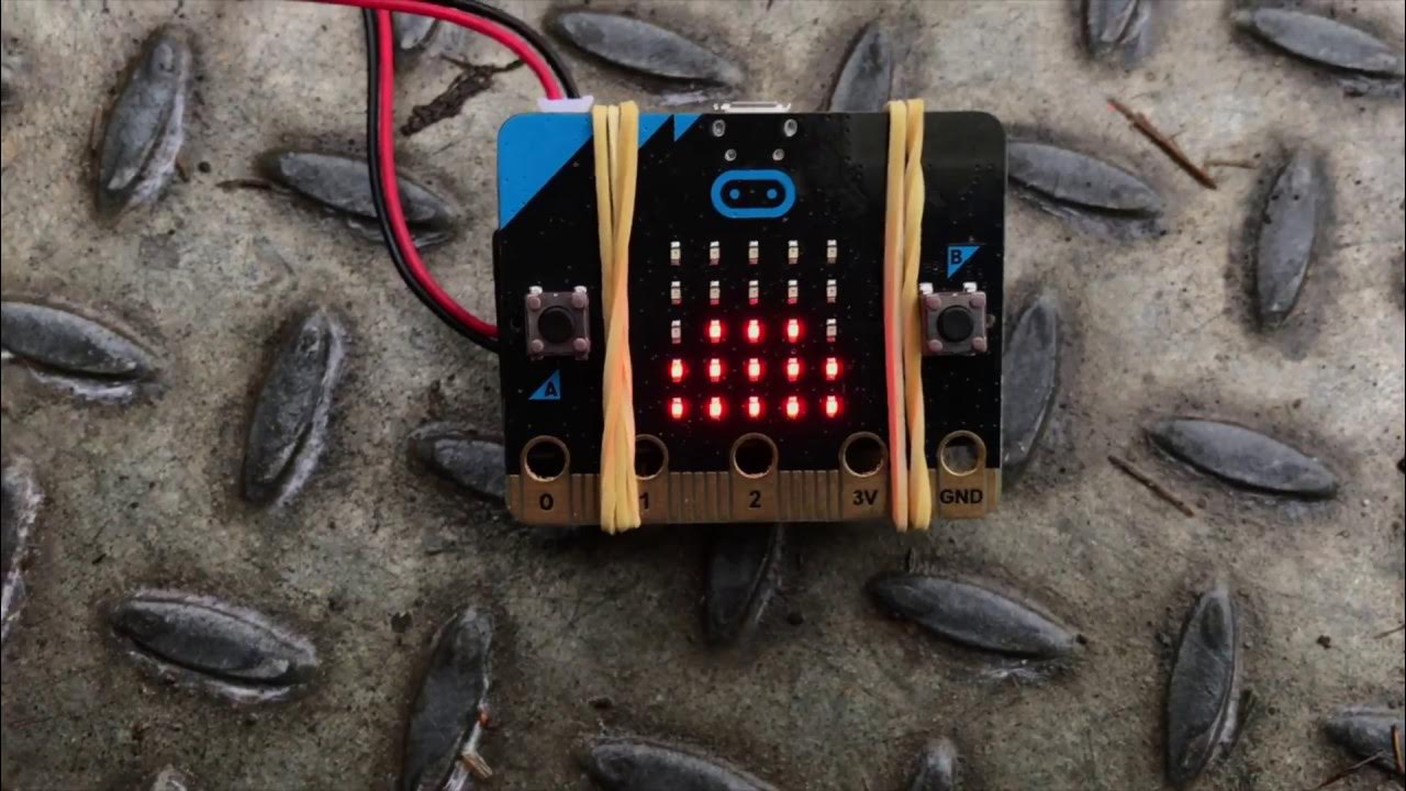 Making a micro:bit thermometer - YouTube