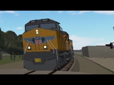 UP 5281 Leading Intermodal K5HLA Tren Mas Poderoso de Roblox - YouTube
