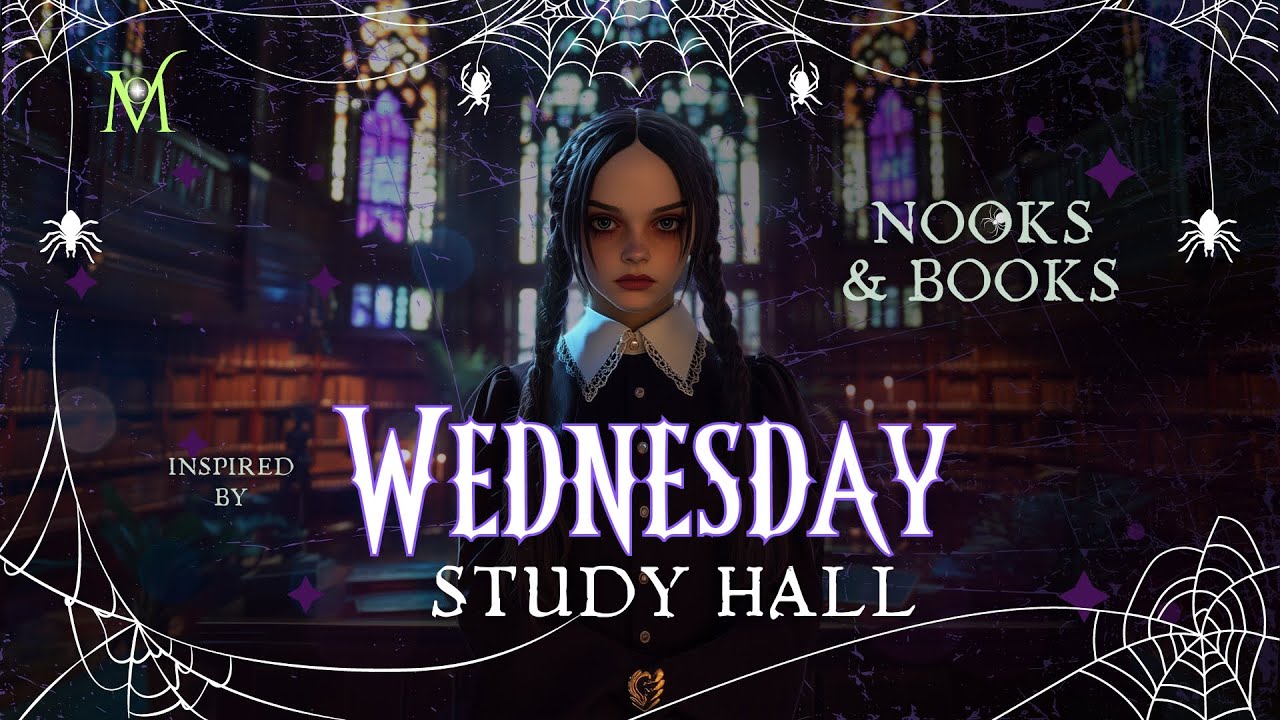 Study with Wednesday Addams! Back to School, Dark Academia Vibes - YouTube