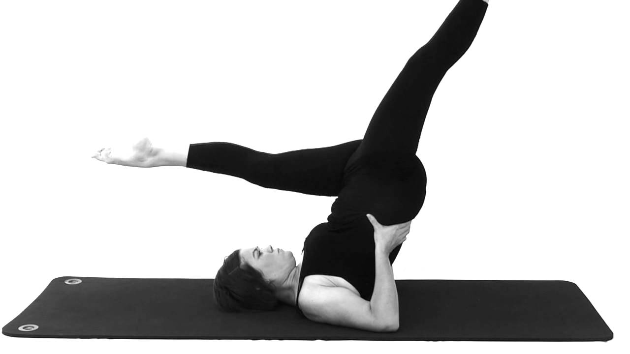 Pilates Matwork Advanced - Scissors - YouTube