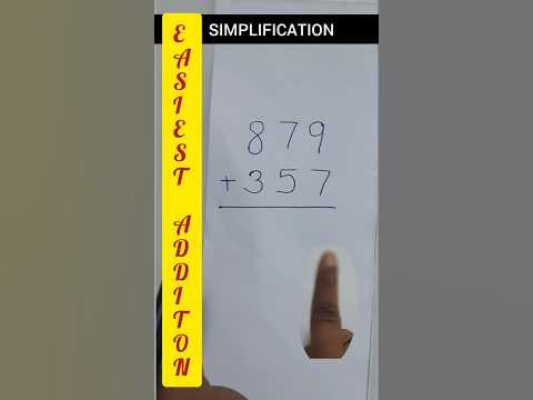 Simplification Trick | Addition short trick | math short tricks #shorts #shortvideo #maths # ...