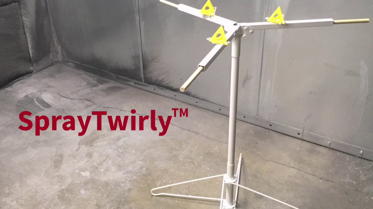 SprayTwirly™ -ProDryingRack.com - YouTube