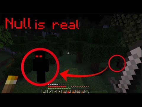 MINECRAFT CREEPYPASTA: Null - YouTube