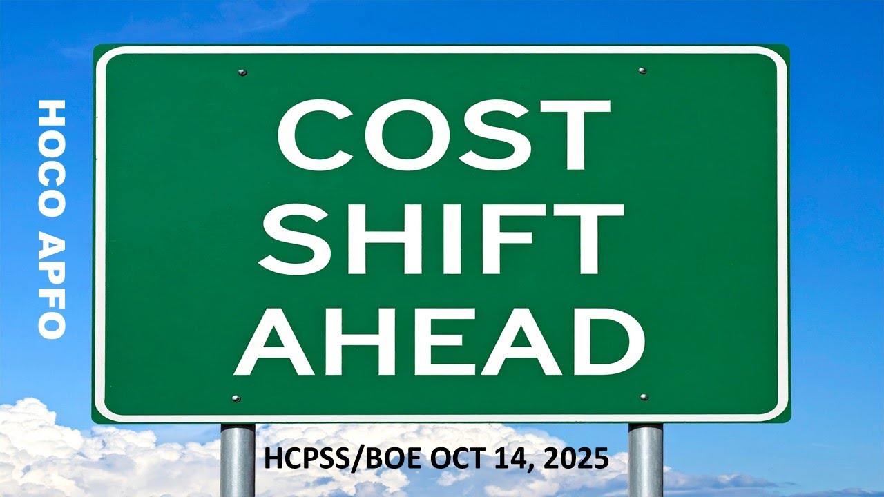 HOCO APFO - SHIFTING DEVELOPER COSTS TO YOU 2025 - YouTube