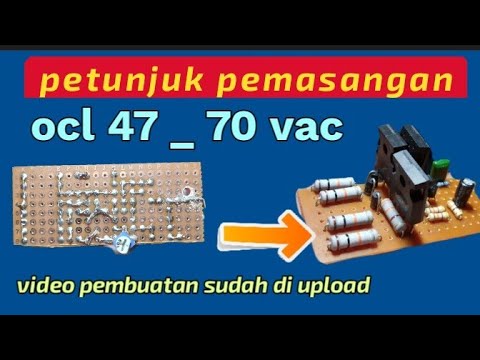 CARA PASANG TR FINAL OCL 65 VAC berikut_jalur2 yg sudah kami tandai ...
