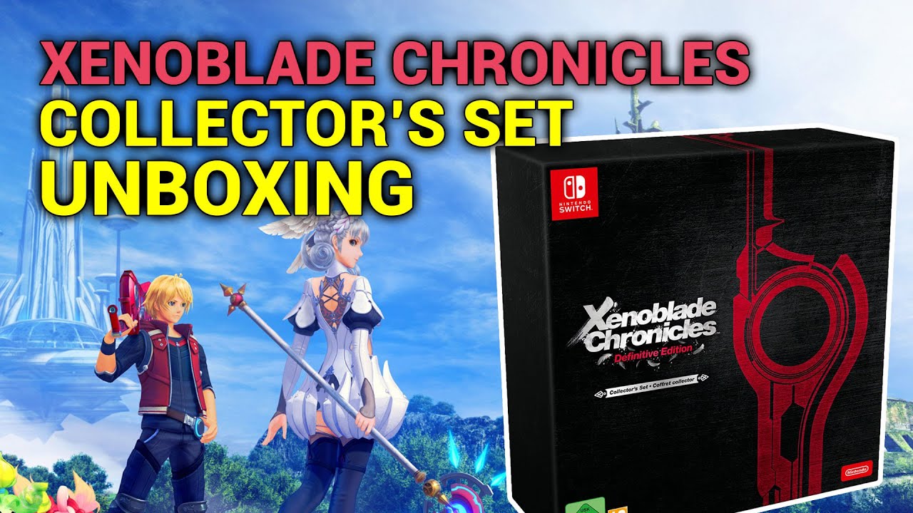 Xenoblade Chronicles Collector's Set Unboxing - European Exclusive ...