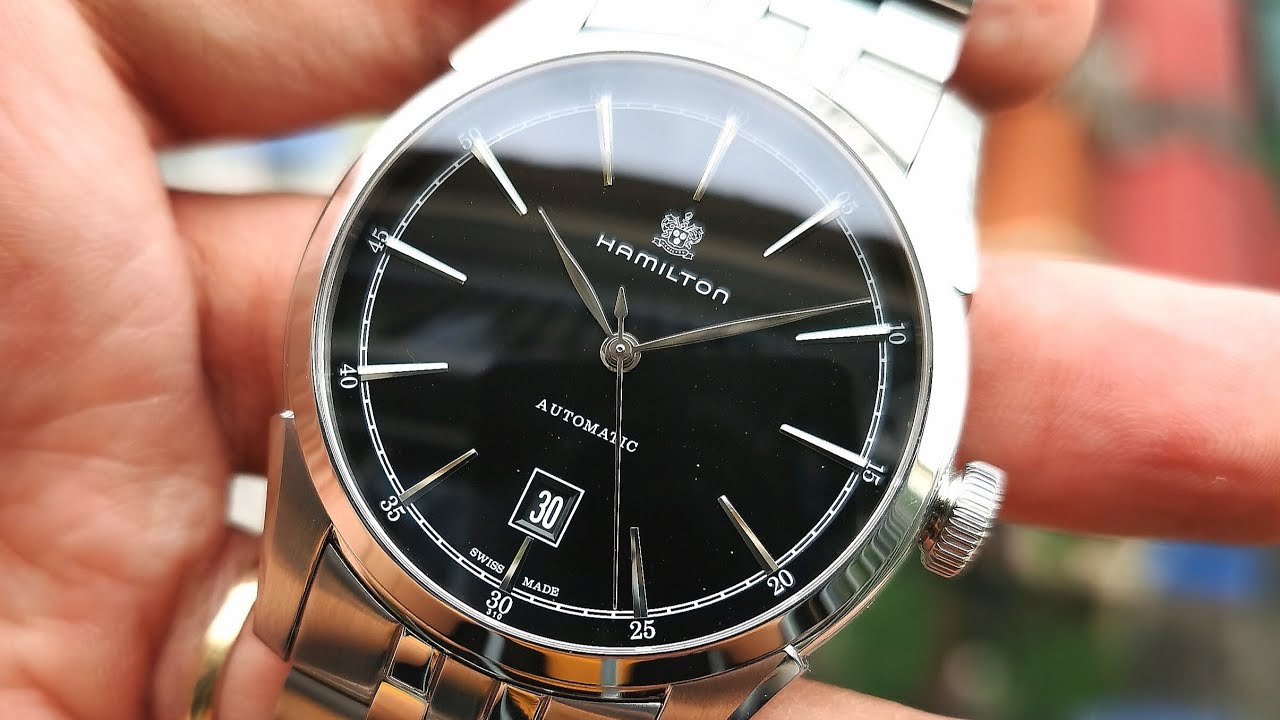 [Nam Tính & Bền] Hamilton Spirit of Liberty Black Date H42415031 | ICS ...