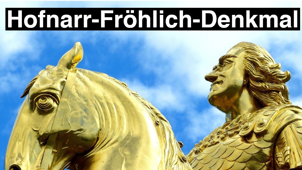 Denkmal für den Hofnarren Joseph Fröhlich in Dresden - YouTube
