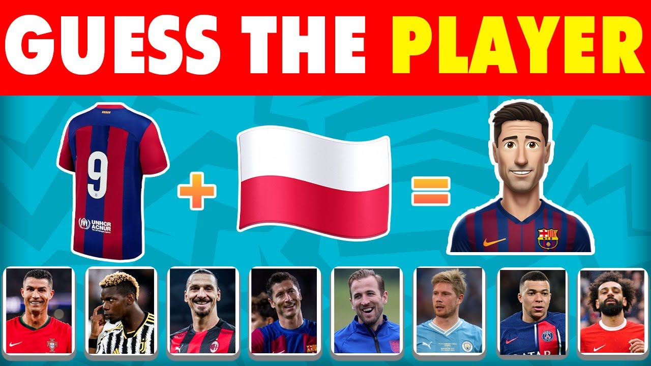 Football Quiz: Guess the Player by Emoji And Flag | Ultimate Football ...