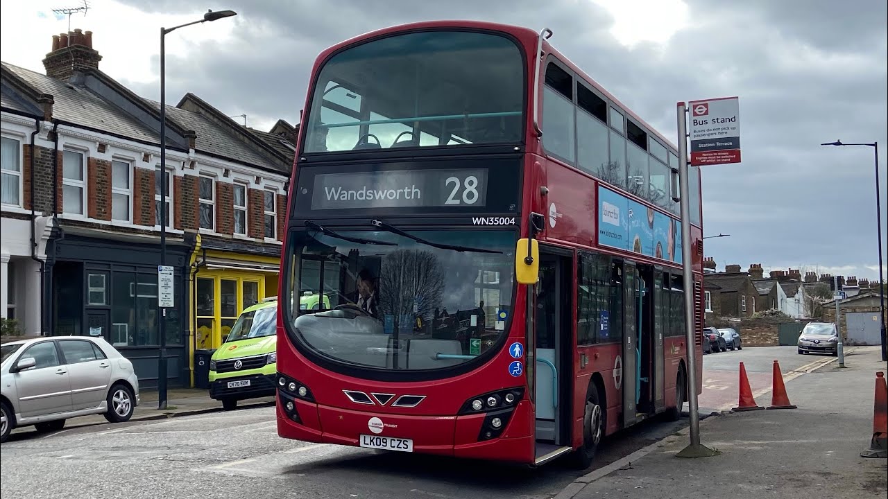 LAST DAY | Bus Journey On 28 | Tower Transit Wright Gemini 2 DB300 ...