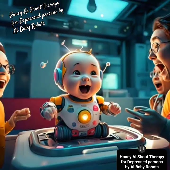 Honey Ai Shout Therapy for Depressed persons#ai#babyrobot#medical#doctors#education#depression# ...