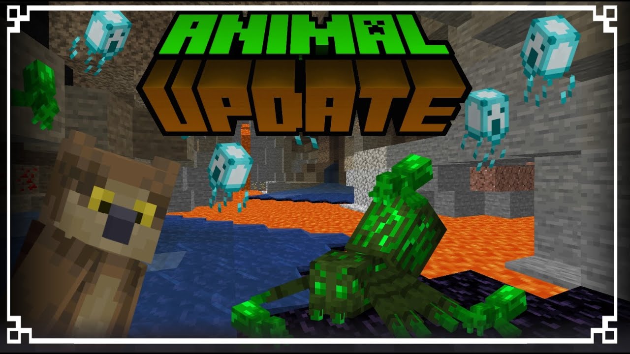 Animals Update 1.1 New features and mobs - YouTube
