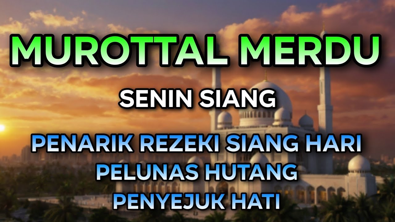 MUROTTAL MERDU PENYEJUK HATI | NGAJI SENIN SIANG - YouTube