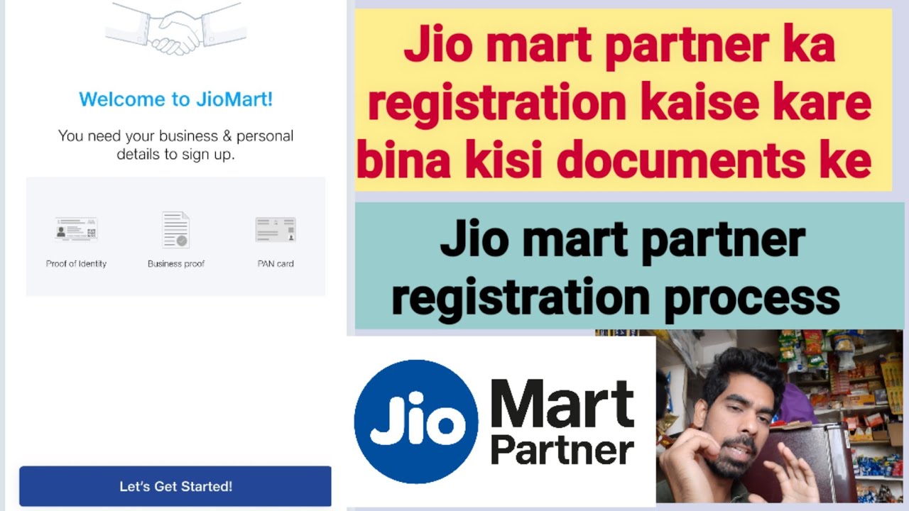 Jio Mart Me registration kaise kare bina kisi documents ke ? Jio Mart ...