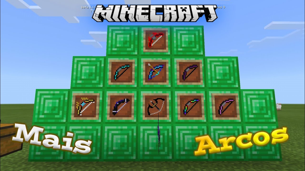 +20 Incríveis Novos Arcos para Minecraft PE 1.16 (Bedrock) | Addon ...