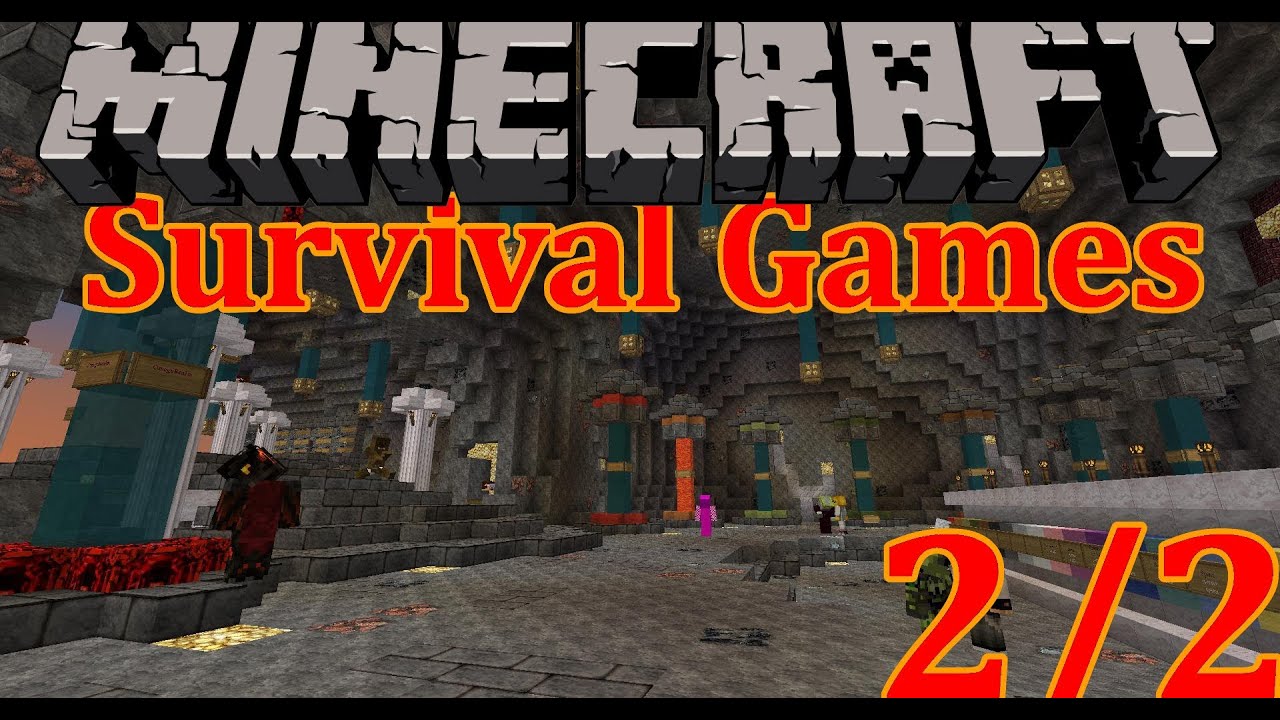 Lets Play Minecraft Survival Games [Full-HD] 2/2 - YouTube