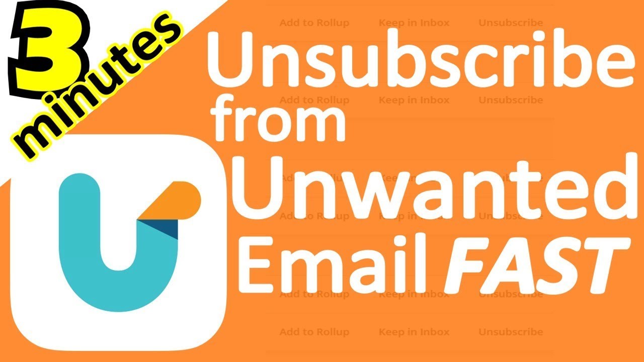 How to Unsubscribe from Unwanted Email Subscriptions - Clean Up Your ...