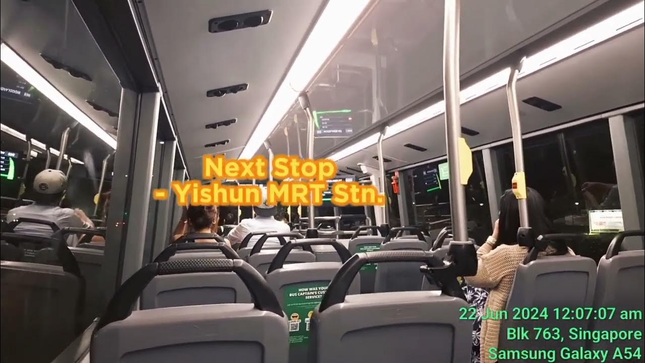 SG6341P Service 969. Alexander Dennis Enviro500. Euro 6 (3-Door) Double Deck Bus. SG ️BUS. 22/06 ...