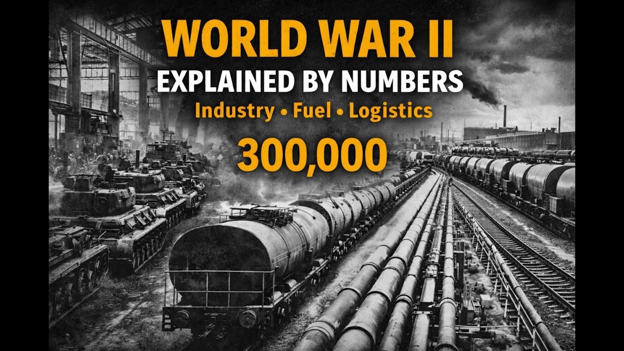 World War II Explained Through Numbers | How Industry, Fuel and ...