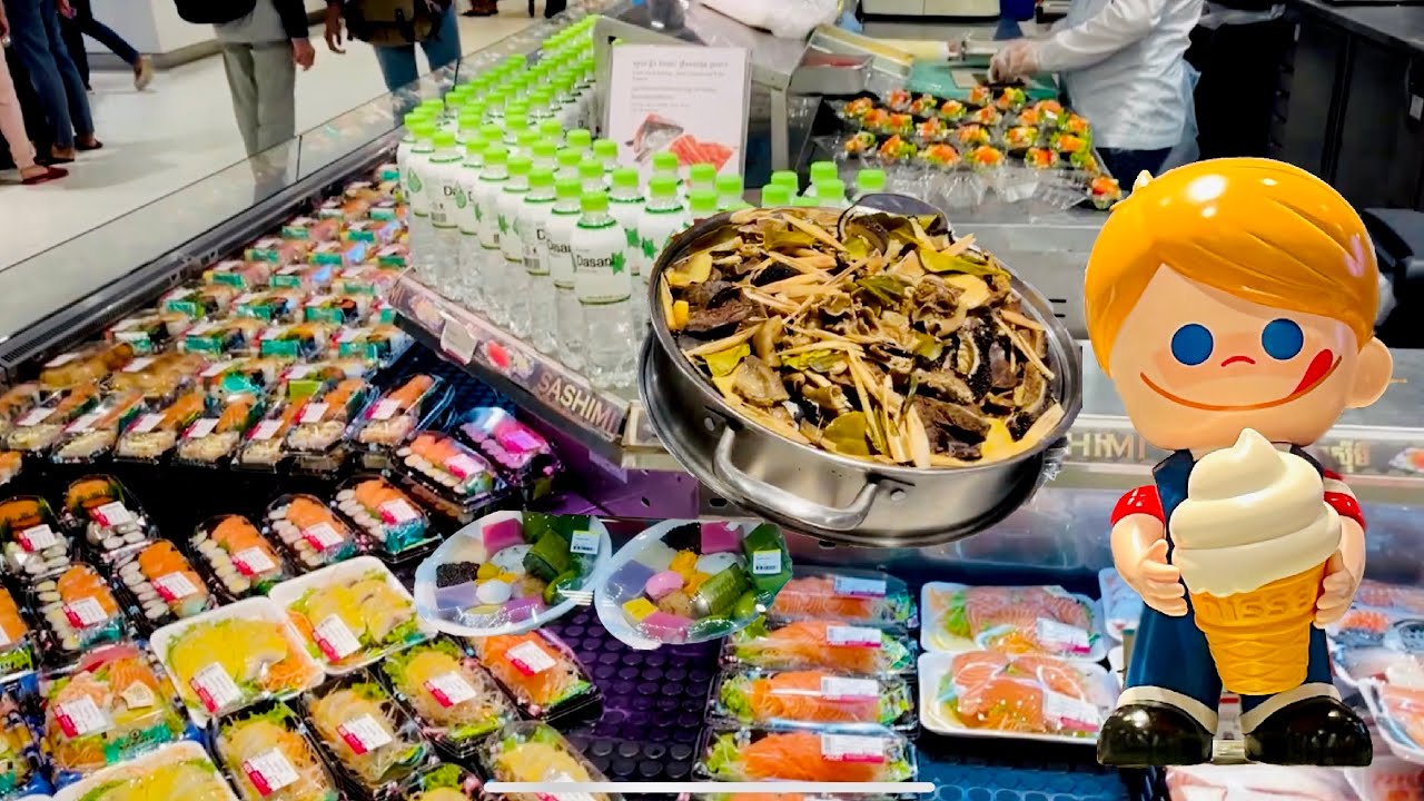 All you can eat at Aeon mall- Phnom Penh,Cambodia. - YouTube