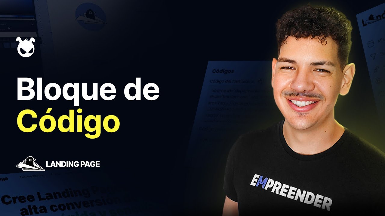 Agrega bloques de código a tus páginas | Bloques | Landing Page - YouTube