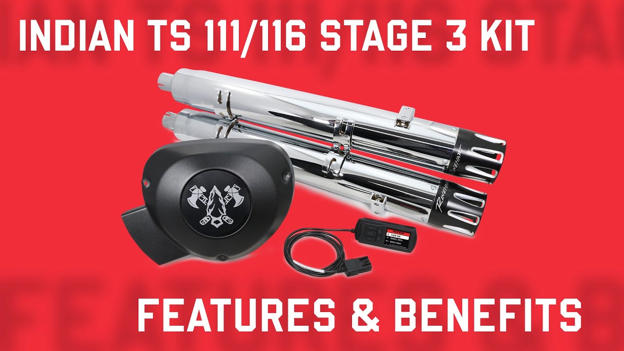 Dynojet & Rinehart's Indian Thunder Stroke 111 / 116 Stage 3 Kit - YouTube