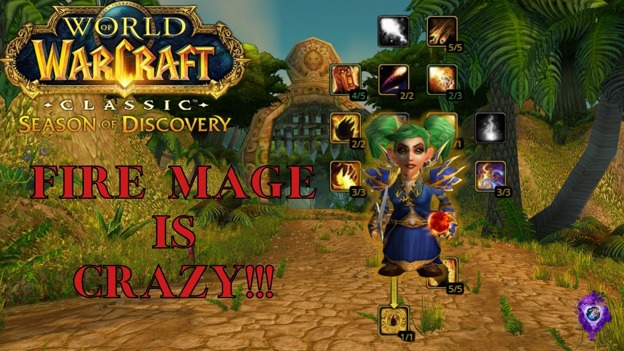Fire mage is crazy - Season Of Discovery Phase 2 - YouTube