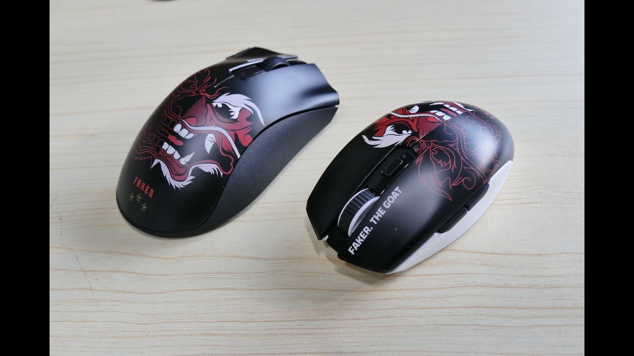 레이저커스텀 페이커 마우스 제품 구매했습니다. FAKER RAZER CUSTOM mice MOUSE 이상혁 - YouTube