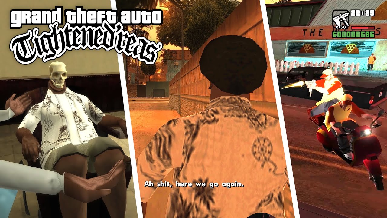 GTA Tightened'reas (San Andreas) - Test 1 - 'Rigger Mortis' - YouTube
