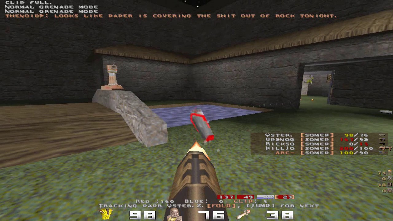 Quake Team Fortress (QWTF) - FOLD vs. Mercenaries Clan XVII, pt. 2 ...