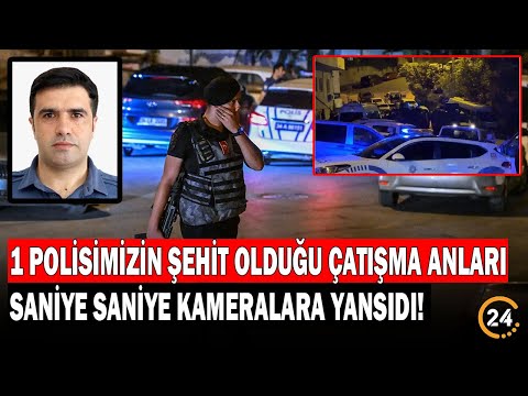 İstanbul'da 1 Polis Memurunun Şehit Düştüğü Çatışma Kameralara Yansıdı!