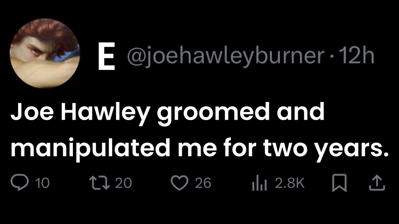 more Joe Hawley allegations (another document) - YouTube