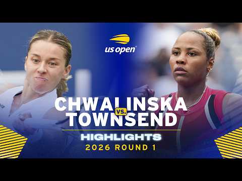 Maja Chwalinska vs. Taylor Townsend Highlights | 2026 US Open Round 1