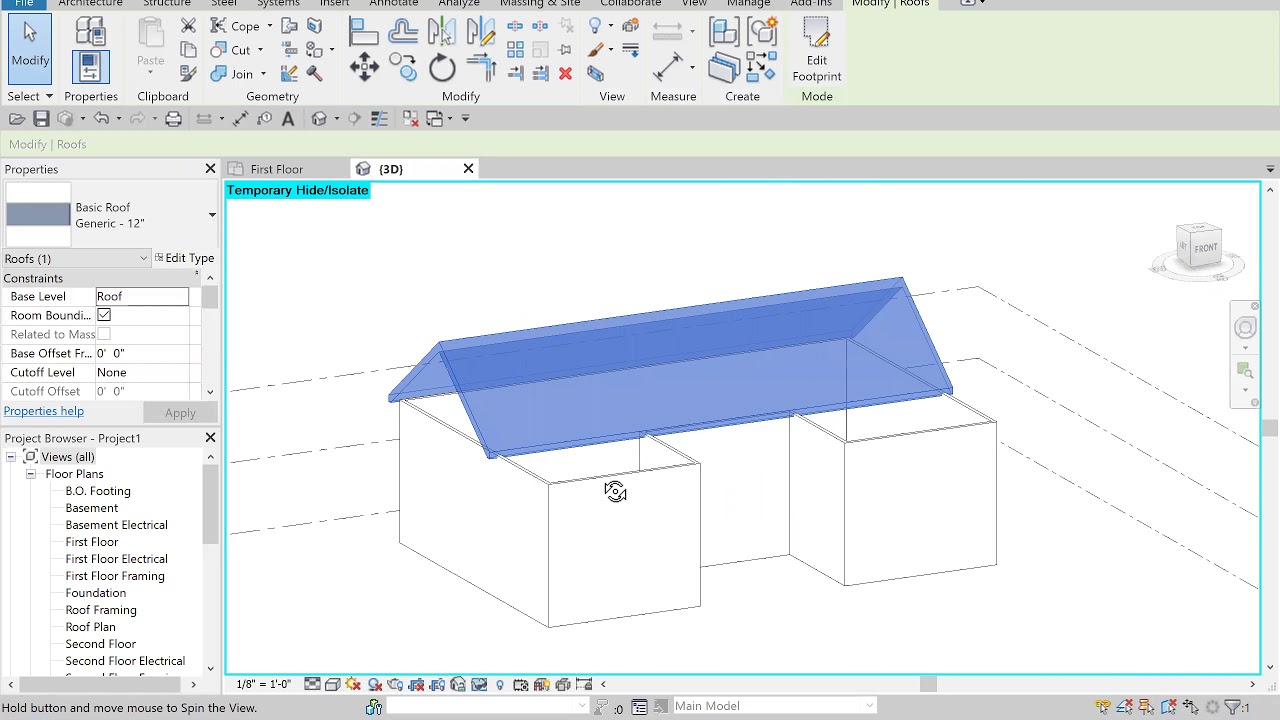 Join/Unjoin Roof Tool - YouTube