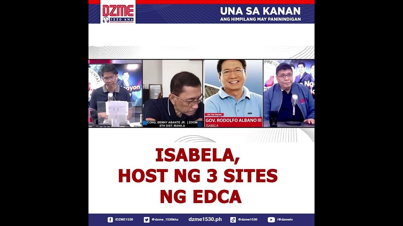 Isabela host ng EDCA | Kongreso Ngayon at Your Service | April 4 - YouTube