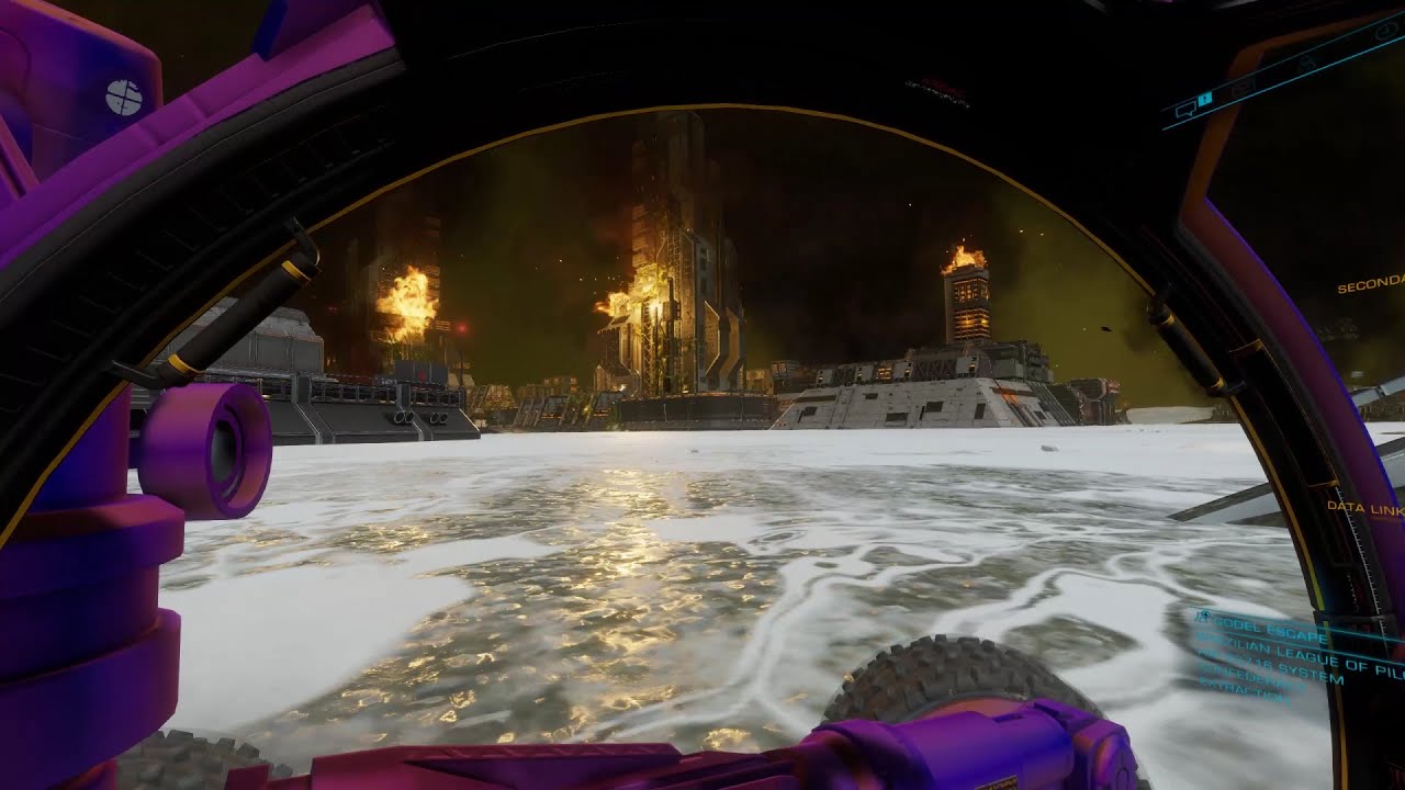 The Towering Inferno - an Elite Dangerous: Odyssey adventure. - YouTube