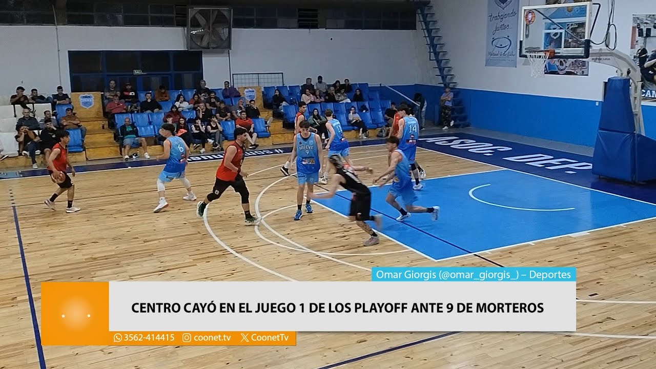 Centro cayó en el Juego 1 ante 9 de Morteros - YouTube