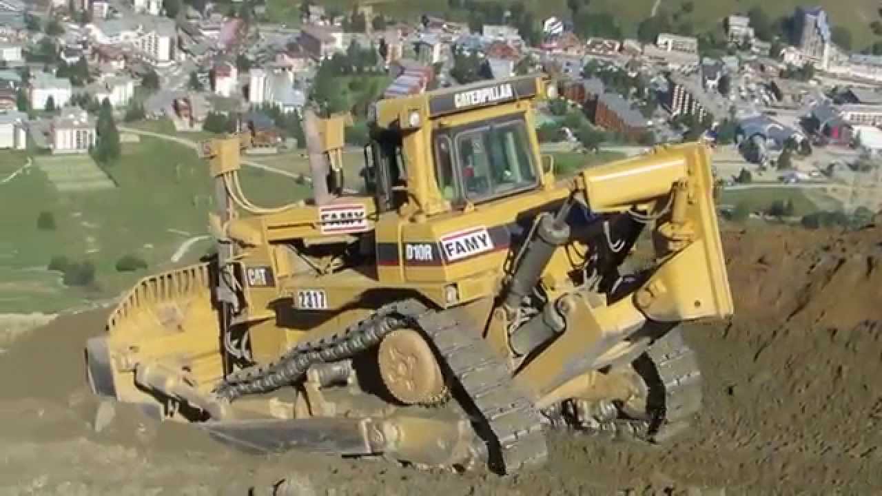 Caterpillar D10R - YouTube