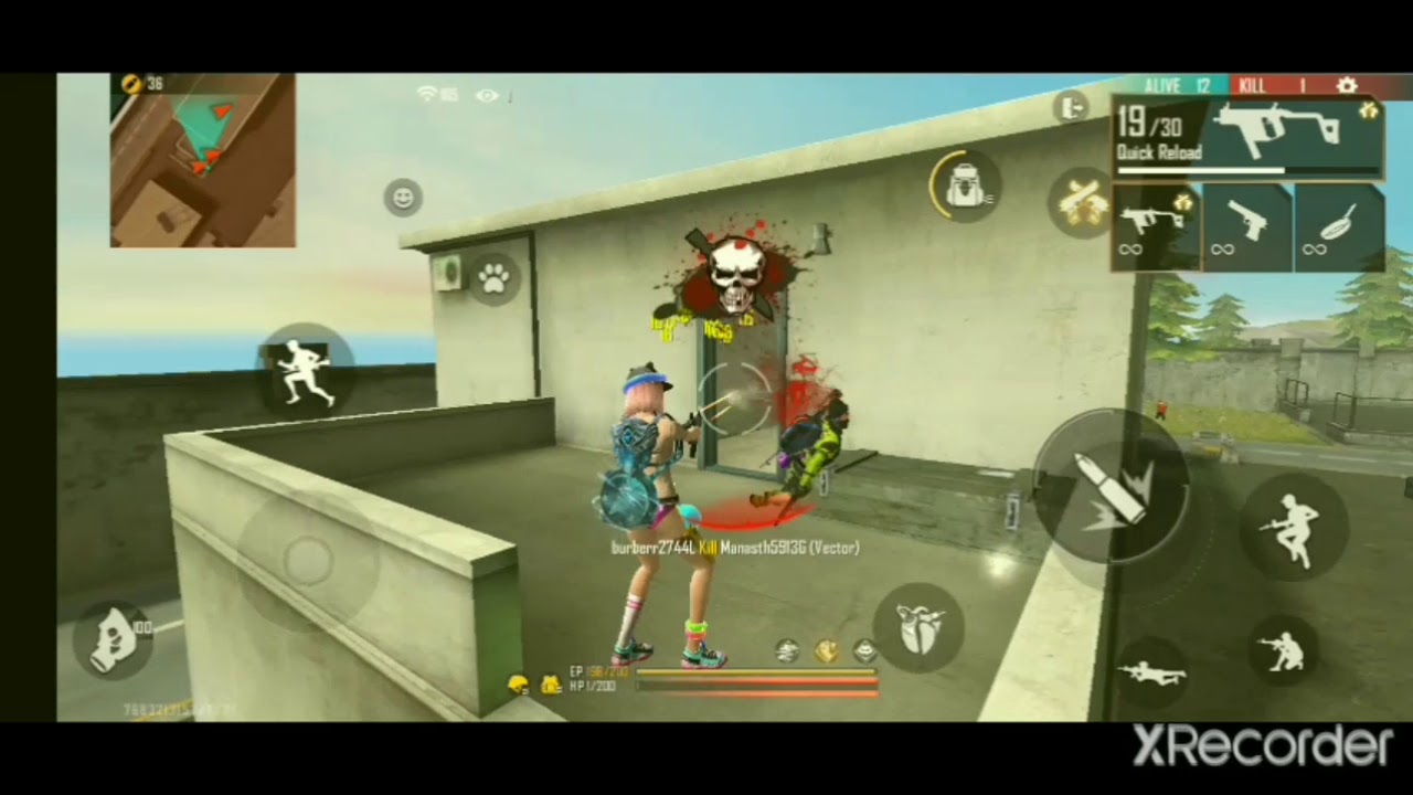 DOUBLE VECTOR THE GLITCH 🥵. FREE FIRE HIGHLIGHTS. #SKYLORD #DOUBLE ...