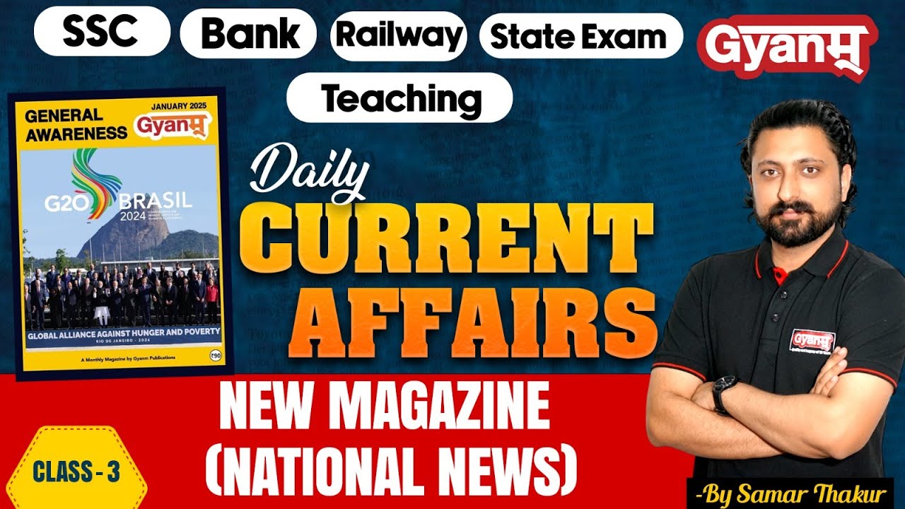 National News - 3 - Gyanm Magazine - Current Affairs For SSC, Bank PO ...