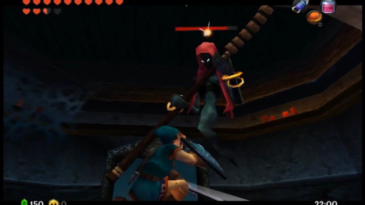 TLOZ:OOT MOD(Sunken Tower Custom Boss) - Reaper - YouTube