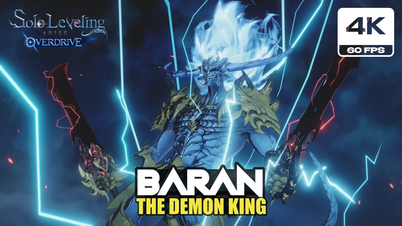 Solo Leveling Arise Overdrive - Baran The Demon King Final Boss Fight ...