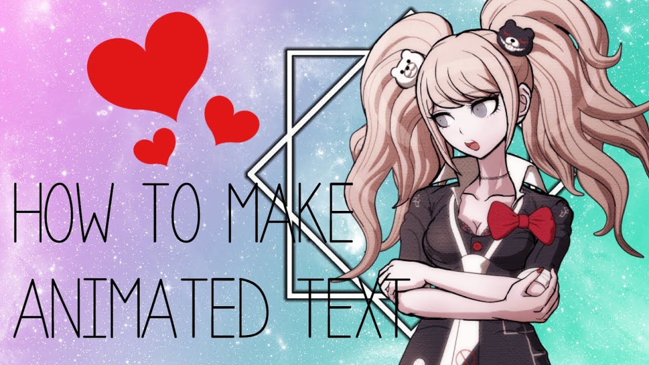 How to make animated text (Videostar Tutorial) - YouTube