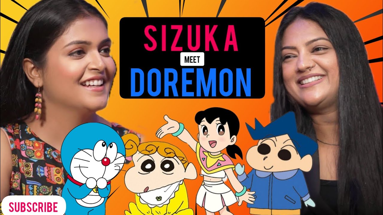 DORAEMON MEETS SIZUKA || Sonal Kushal || The Motor Mouth Show #doraemon ...