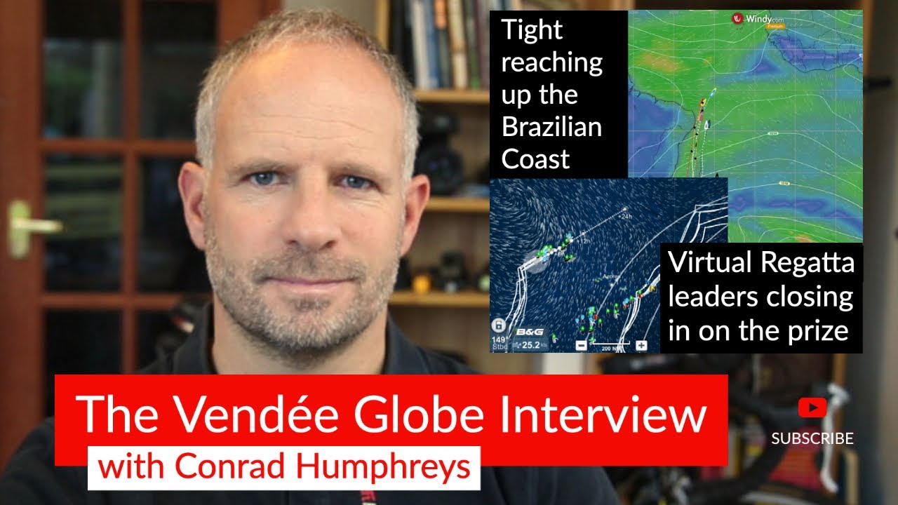 Conrad Humphreys chats to Zeb Fellows Vendée Globe Day 66 - YouTube